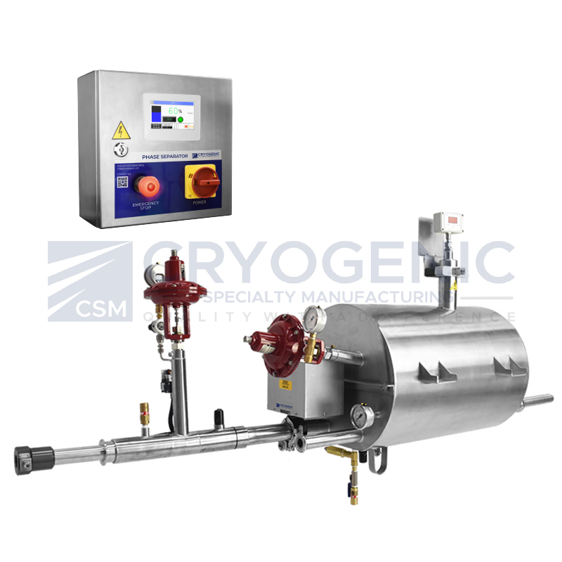 Phase Separator For Ln2 Piping System